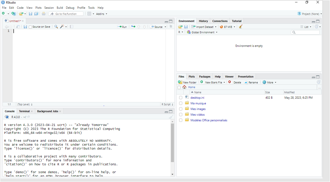 Cours 0 : langage R et RStudio - LASStatistique