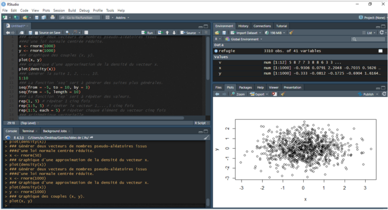 cours 1 : langage R et RStudio - LASStatistique